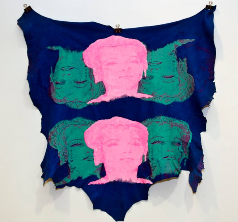 Agia Galini [Holy Peace] Printmaking by Shauna McGowan | Saatchi Art