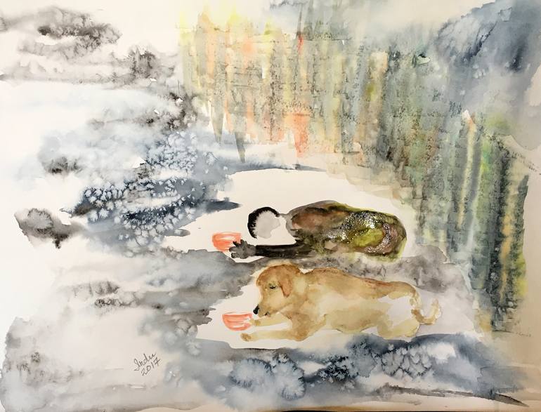 Loyalty Painting by Indu Varma | Saatchi Art