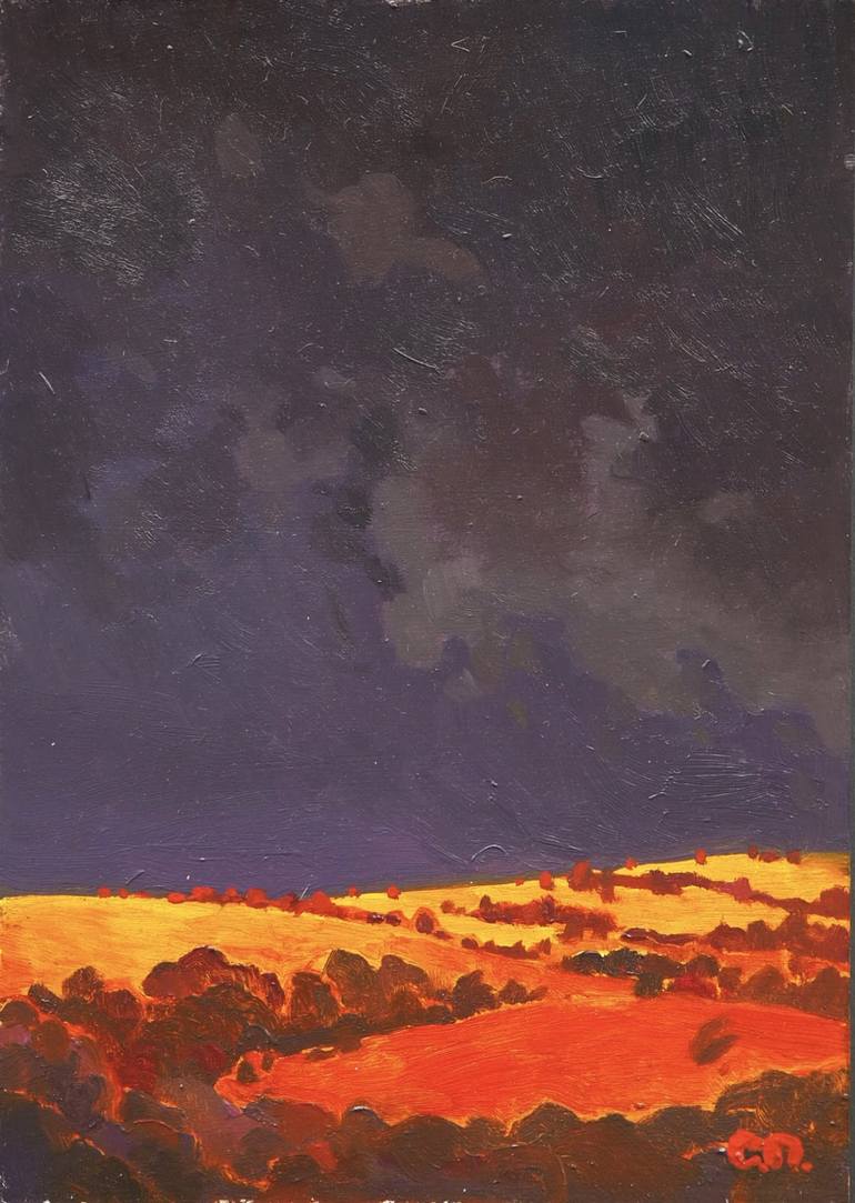 Hurricane Painting by Oleksandr Pavlenko | Saatchi Art