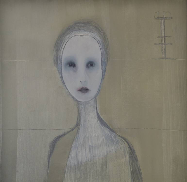I was the wife of a highboard diver Painting by Jane McCance | Saatchi Art