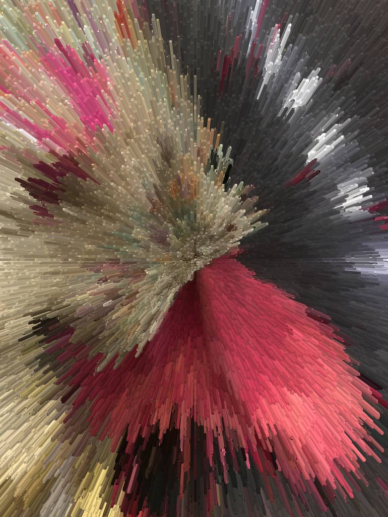 Burst Element 11 - Limited Edition of 10 Mixed Media by Amna Tariq ...