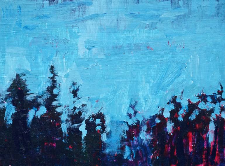 Matt Blue Art Paints