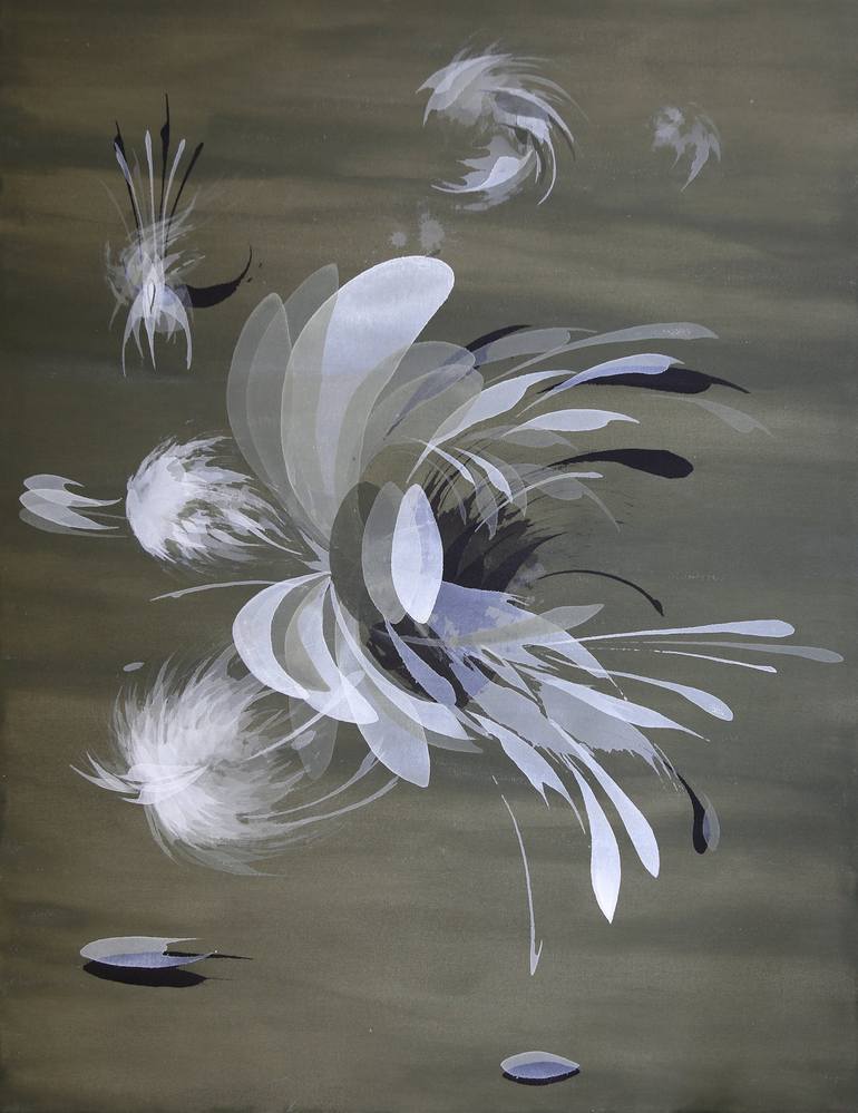 The Sigh of the Wind Painting by Pablo Manrique | Saatchi Art