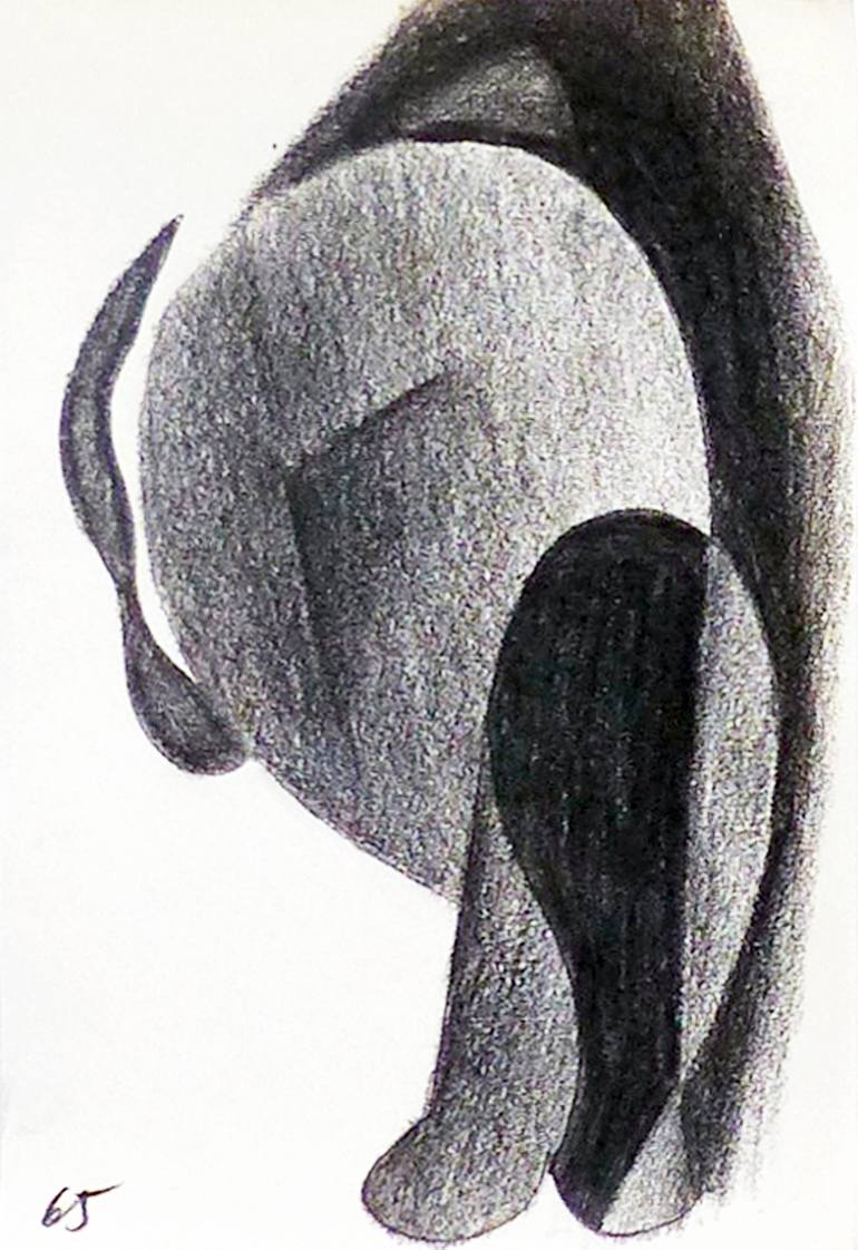 The Pair 1. Drawing by Alin Vonica | Saatchi Art
