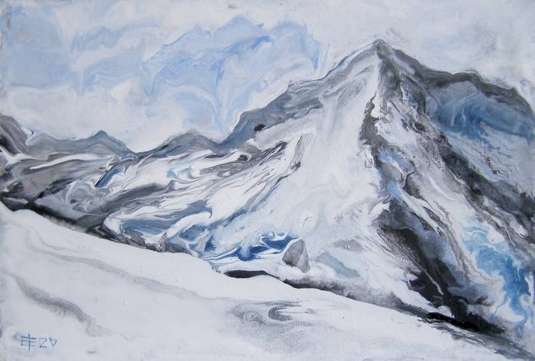 Dombai Painting by Andrey V Egorov | Saatchi Art