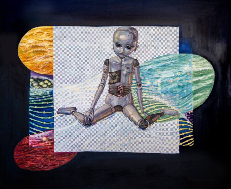 Homunculus Painting by Milica Raicevic | Saatchi Art