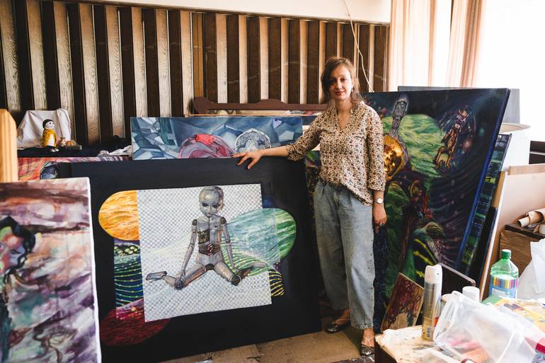 Homunculus Painting by Milica Raicevic | Saatchi Art