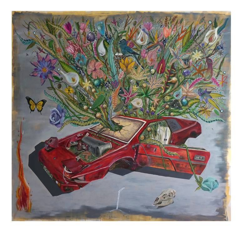 Extinct Painting by Pierce O'Reilly | Saatchi Art