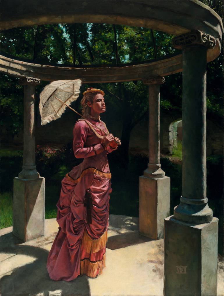 Sanctuary Painting by Ernest Vincent Wood III | Saatchi Art