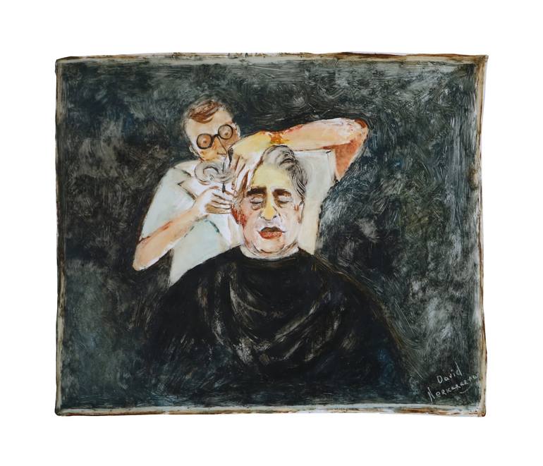 Shostakovich and Khachaturyan Painting by Davit Nerkararyan | Saatchi Art