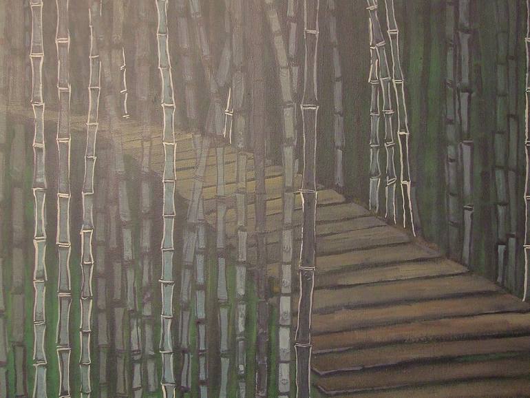 Basho's Road Painting by Saif Osmani | Saatchi Art