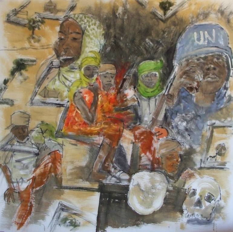 Sudan Painting by Saif Osmani | Saatchi Art