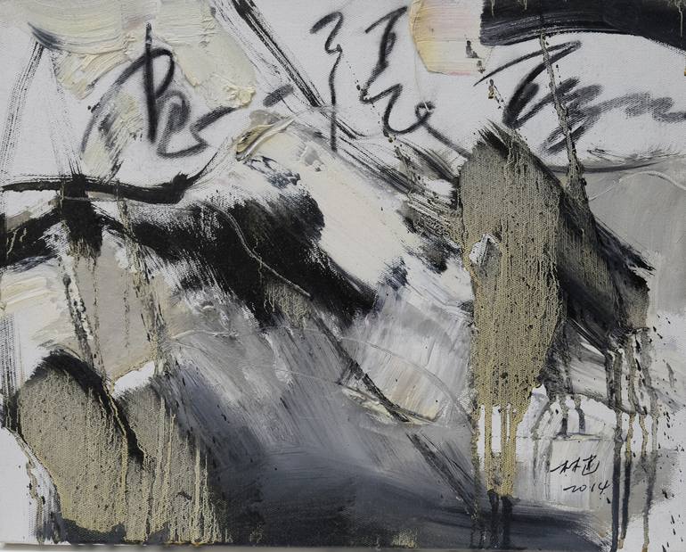 墨 Painting by Jian Lin | Saatchi Art
