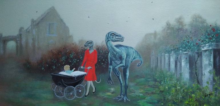 Evolution Painting by Larysa Stepaniuk | Saatchi Art