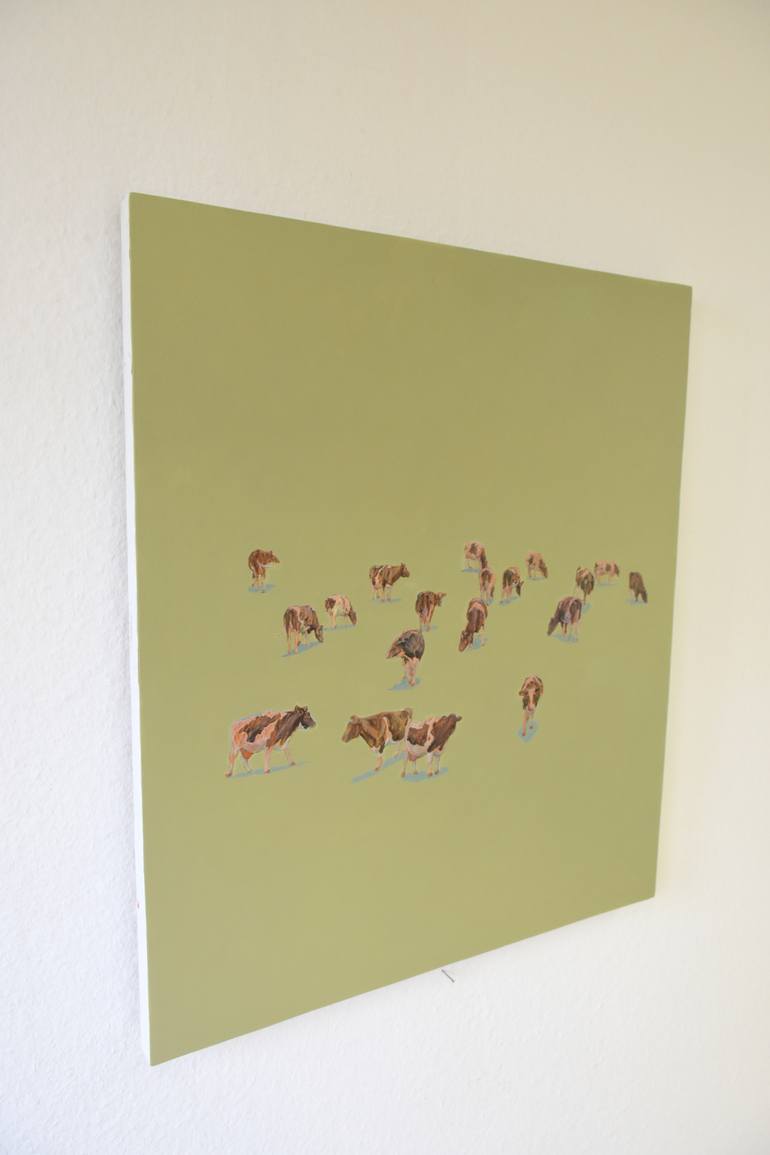 Cattle Grid XII Painting by Duncan Wright | Saatchi Art