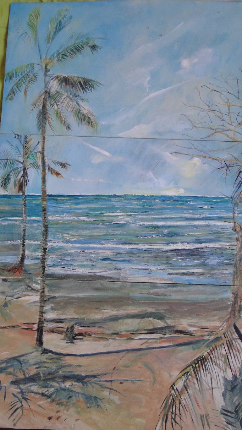 Paisaje Painting by Mauricio Rodas | Saatchi Art