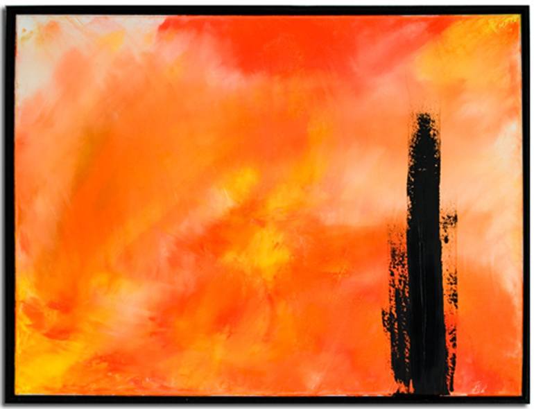 sunset Painting by Andy Mock | Saatchi Art