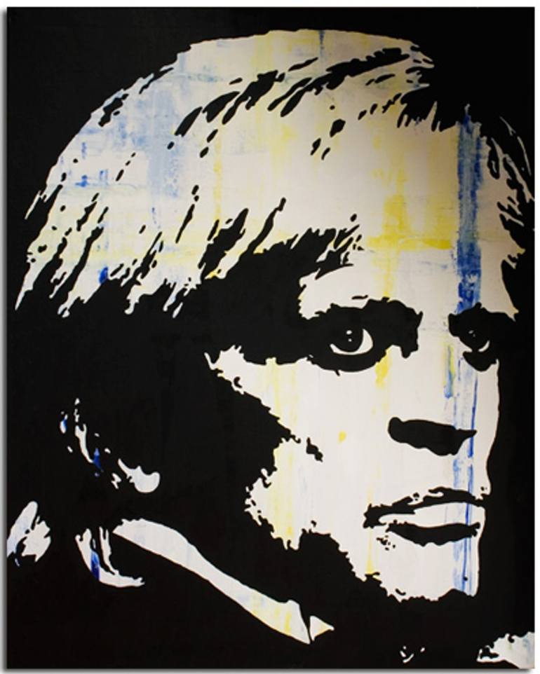 Klaus Kinski Painting by Andy Mock | Saatchi Art