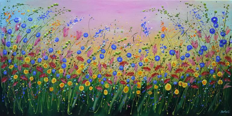 Pink Morning Painting by Nataliya Stupak | Saatchi Art