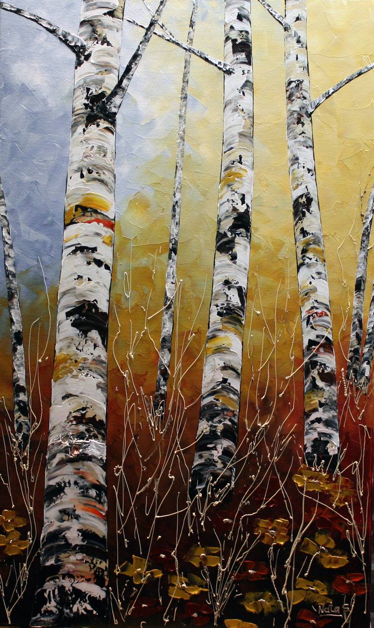 Forest Hill Painting by Nataliya Stupak | Saatchi Art