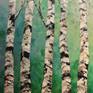 Silver Birch Painting by Nataliya Stupak | Saatchi Art