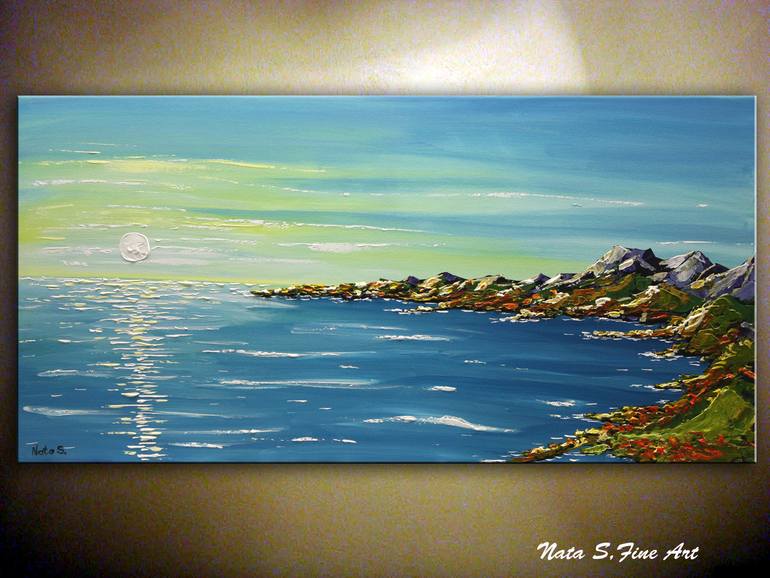 Seascape Painting by Nataliya Stupak | Saatchi Art