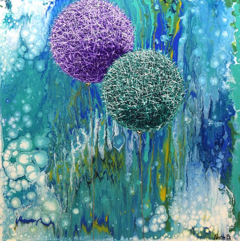 Lollipop Tree Painting by Nataliya Stupak | Saatchi Art