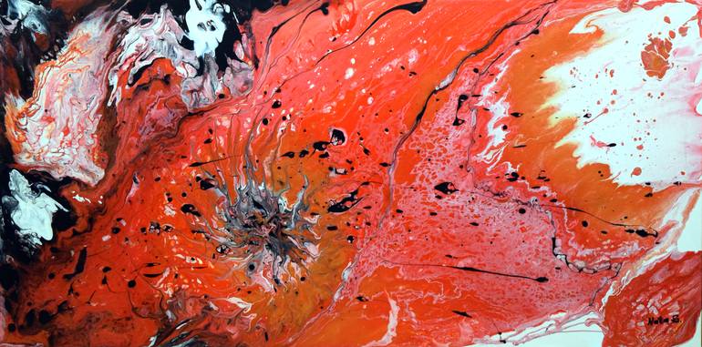 Red Planet Painting by Nataliya Stupak | Saatchi Art