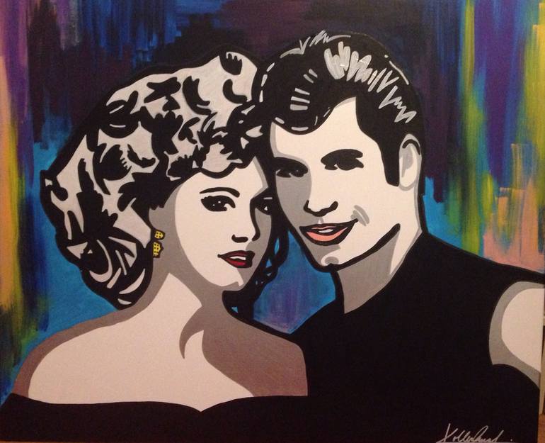 Grease Painting by Lucia Koller Matiašovičová | Saatchi Art