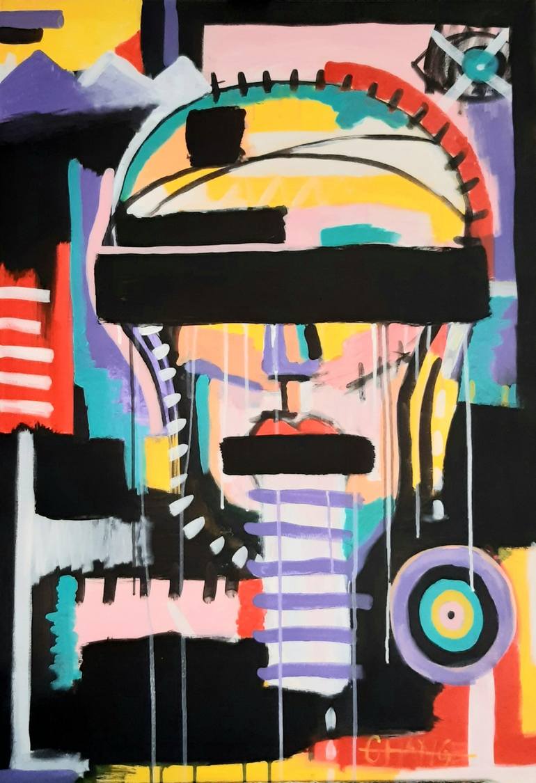 Blind Painting by Kaja Drobež | Saatchi Art