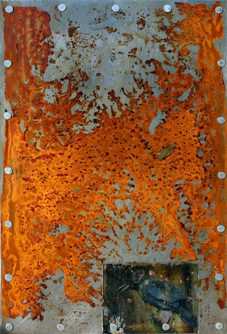 Steel Works Painting by Mike Keck | Saatchi Art