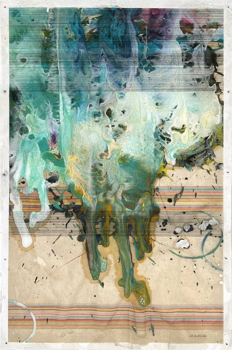 Three Horses Painting by Mike Keck | Saatchi Art