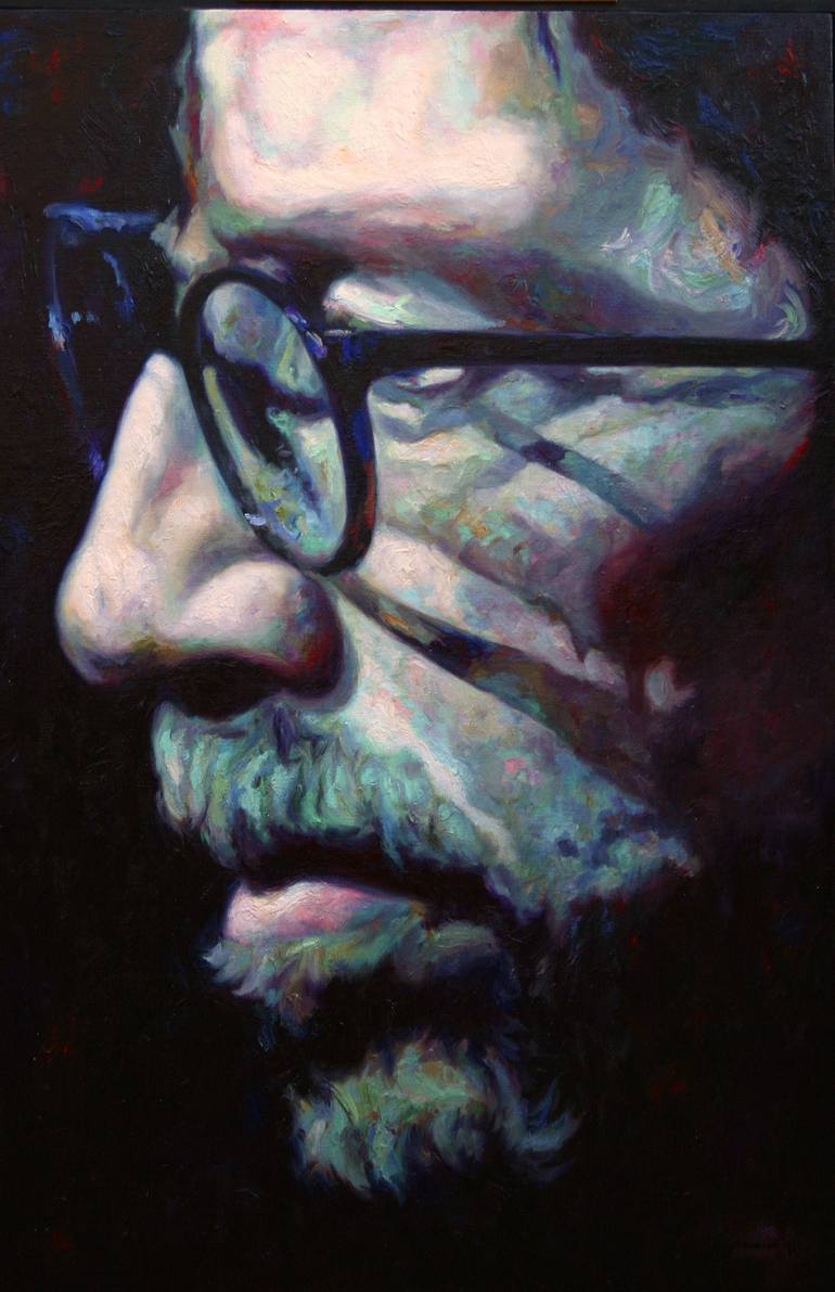 Eric Clapton portrait Painting by Paco Moreno | Saatchi Art
