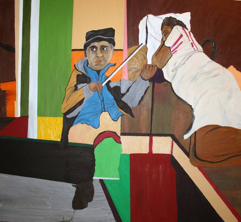 Dreaming Painting by Michael Corrigan | Saatchi Art