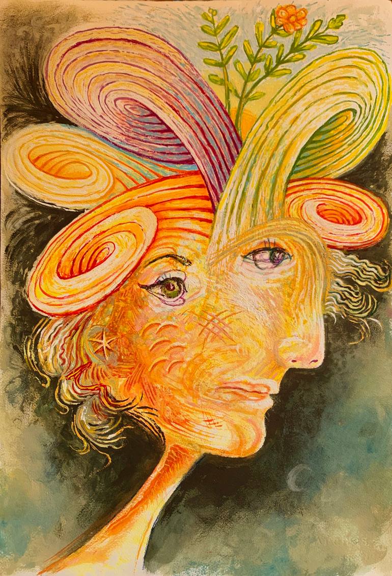Eight Miles High Painting by Thomas Tomek | Saatchi Art