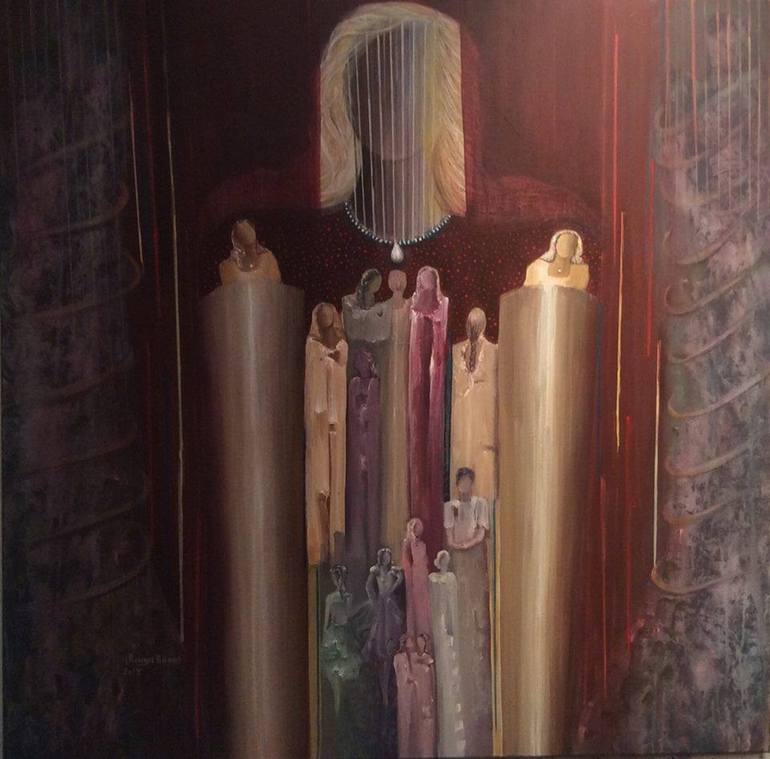 Containment Painting by Ruya Hassan | Saatchi Art