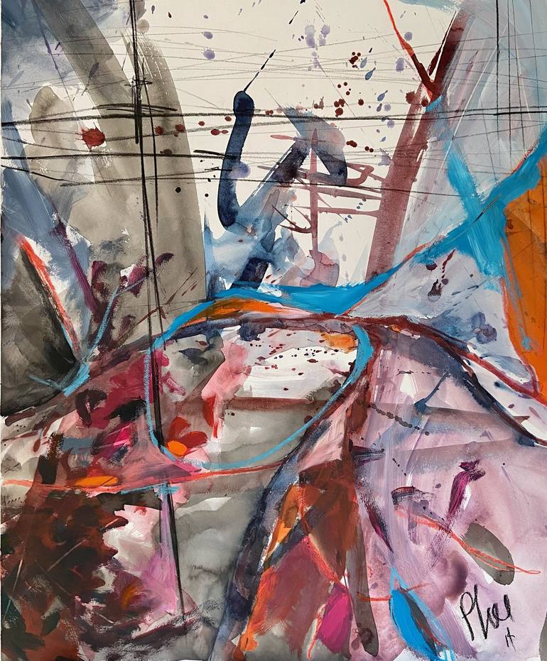 Swift Painting by Jen Goss | Saatchi Art