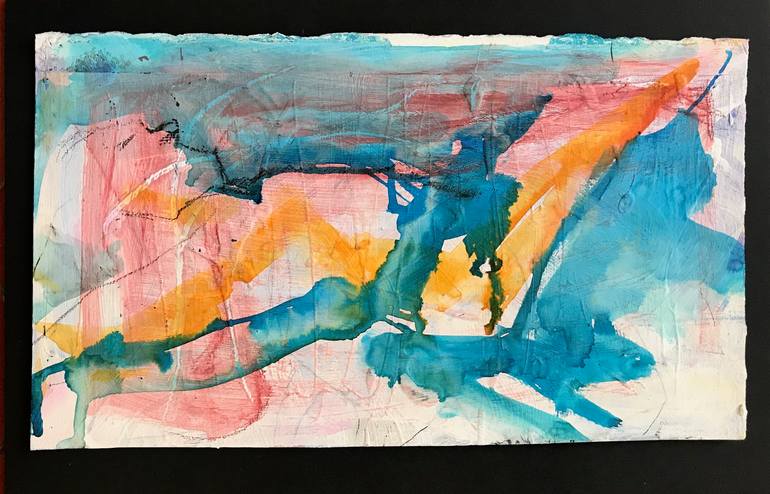 Fluid in Rest Painting by Jen Goss | Saatchi Art