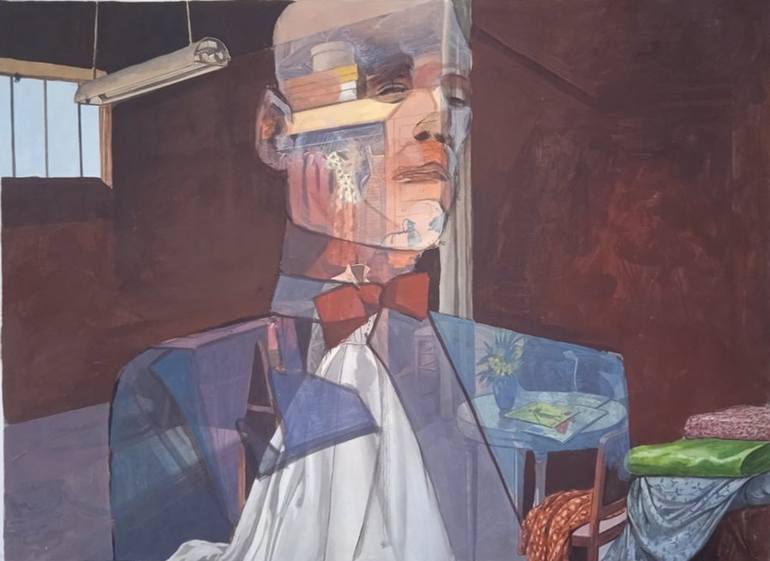 Twin peaks 7 Painting by thomas timothée | Saatchi Art