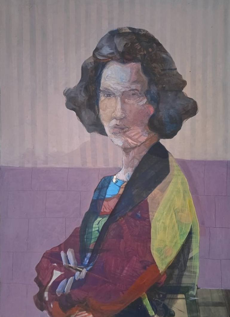 Twin peaks 6 Painting by Thomas Timothée | Saatchi Art