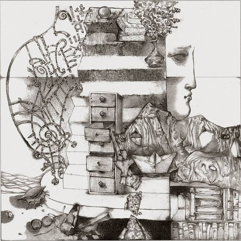 Sine Anno Drawing by IVAN RUSACHEK | Saatchi Art