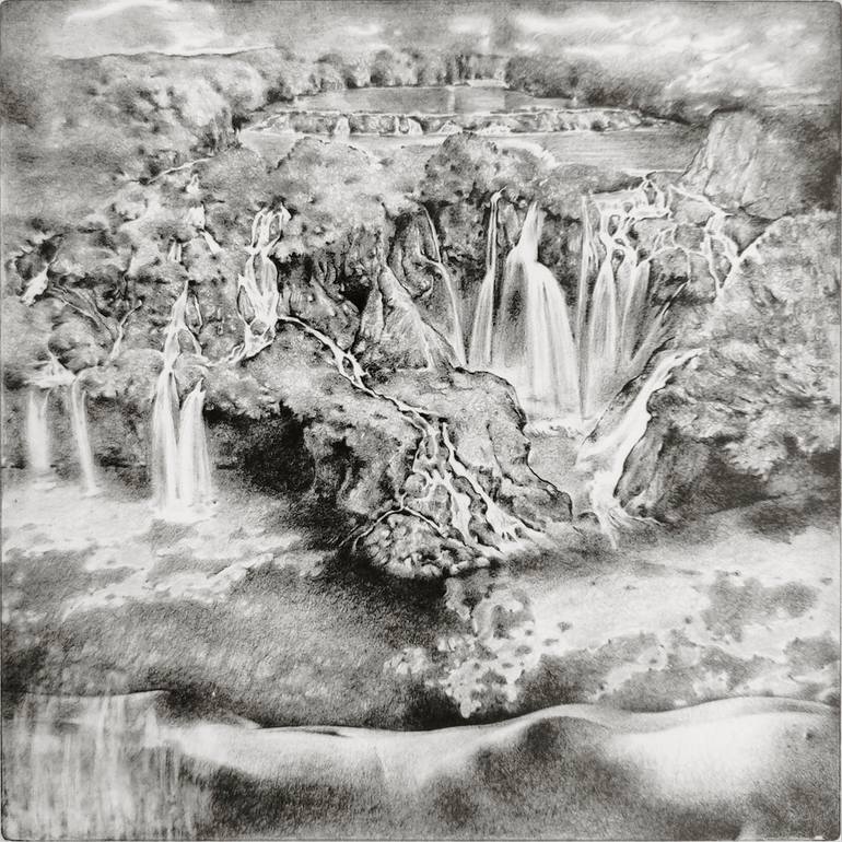 EVA Drawing by IVAN RUSACHEK | Saatchi Art