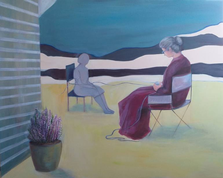 Visualization Painting by Nadya Peovska | Saatchi Art