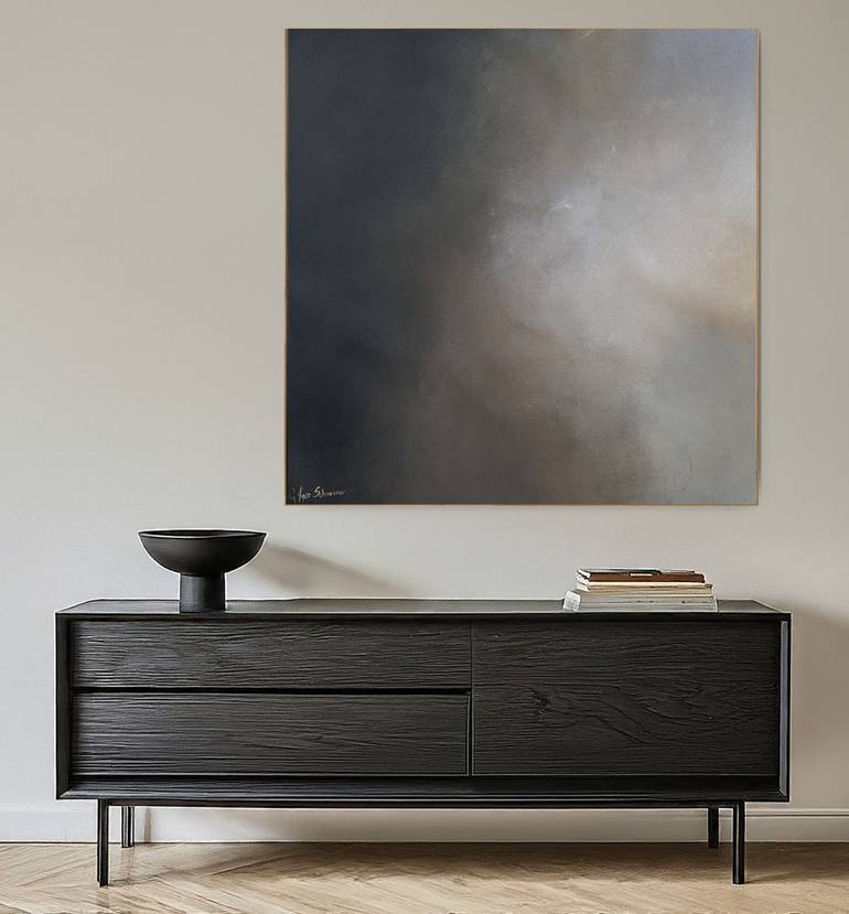 Midnight Sky Painting by Gabriela Azar Schreiner | Saatchi Art