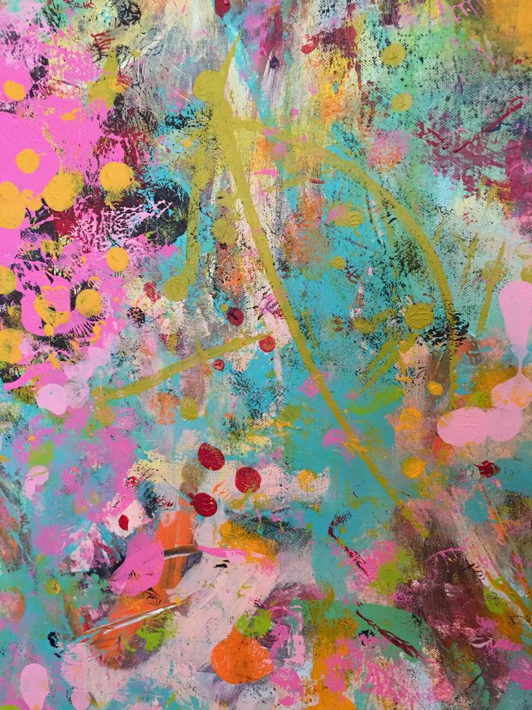 Hanami Painting by Christel Haag | Saatchi Art