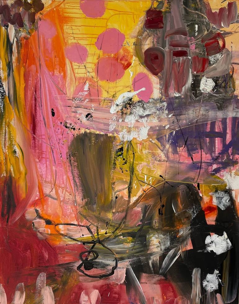 Are You Afraid of Your Dreams Painting by Christel Haag | Saatchi Art