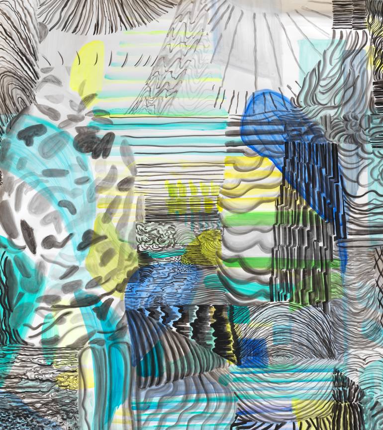 Synchronicity Drawing by Marisa Rappard | Saatchi Art