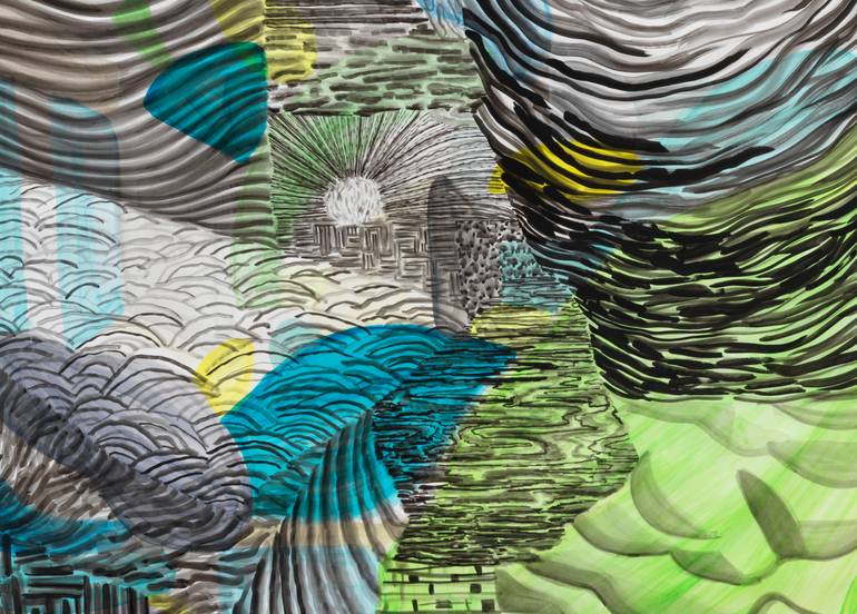 Synchronicity Drawing by Marisa Rappard | Saatchi Art