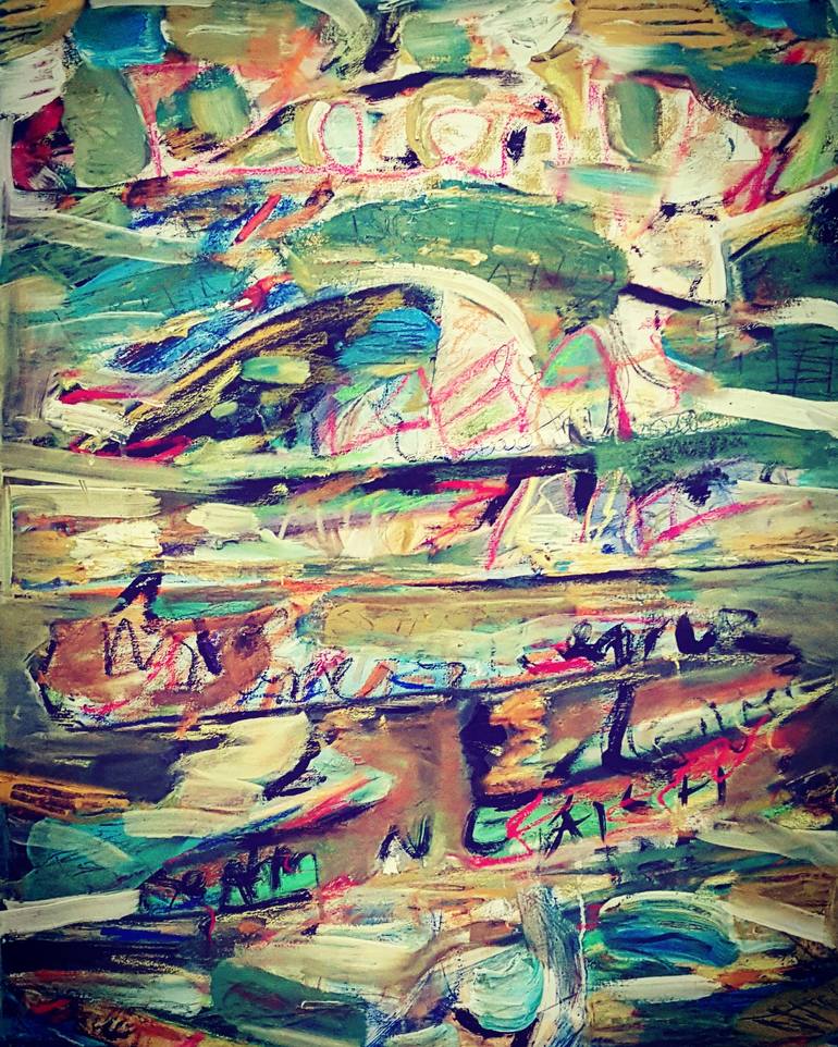 World Painting by Alex Bailey | Saatchi Art