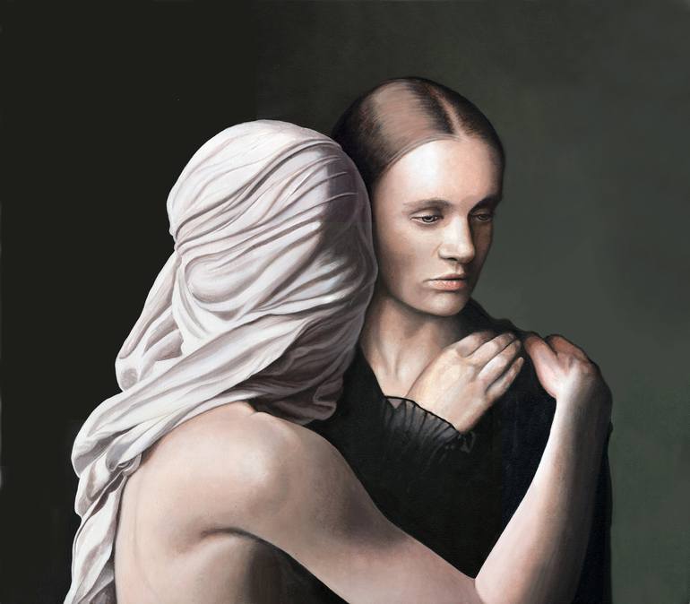 Apparent separation Painting by Chiara Cappelletti | Saatchi Art